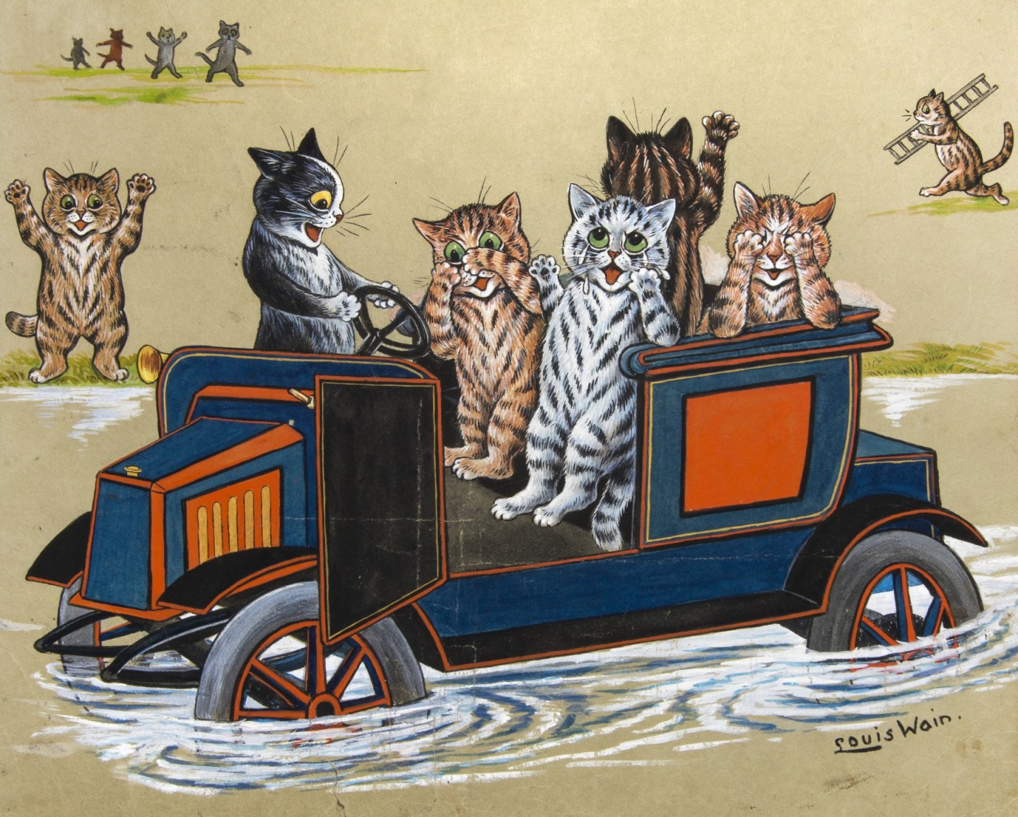 Lost in Catland: the life of Louis Wain – Simon Hitchman